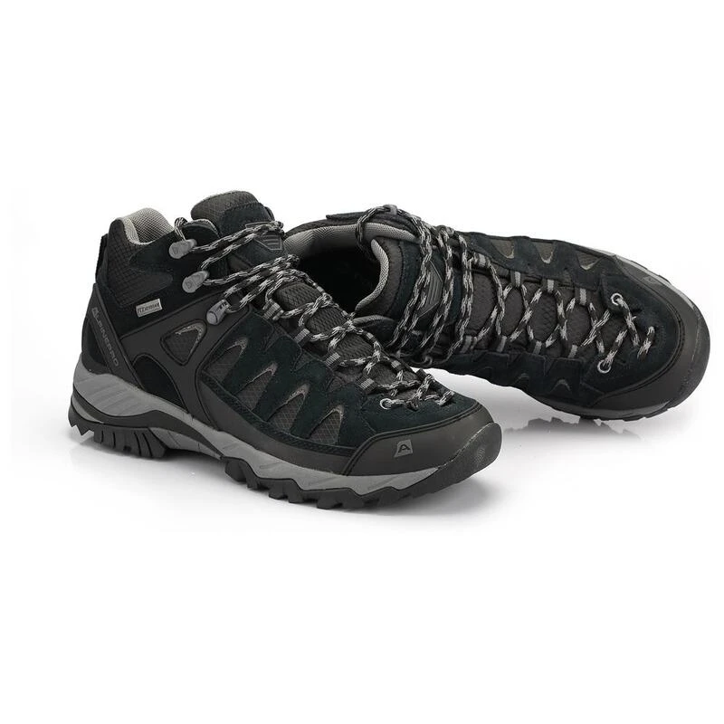 Alpine Pro Crimson Hiking Boots (Black) | Sportpursuit.com