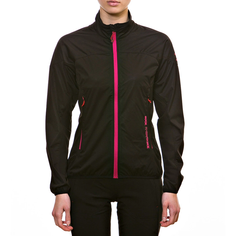 Rock Experience Womens Boreal Jacket (Stretch Limo/Raspberry) | Sportp
