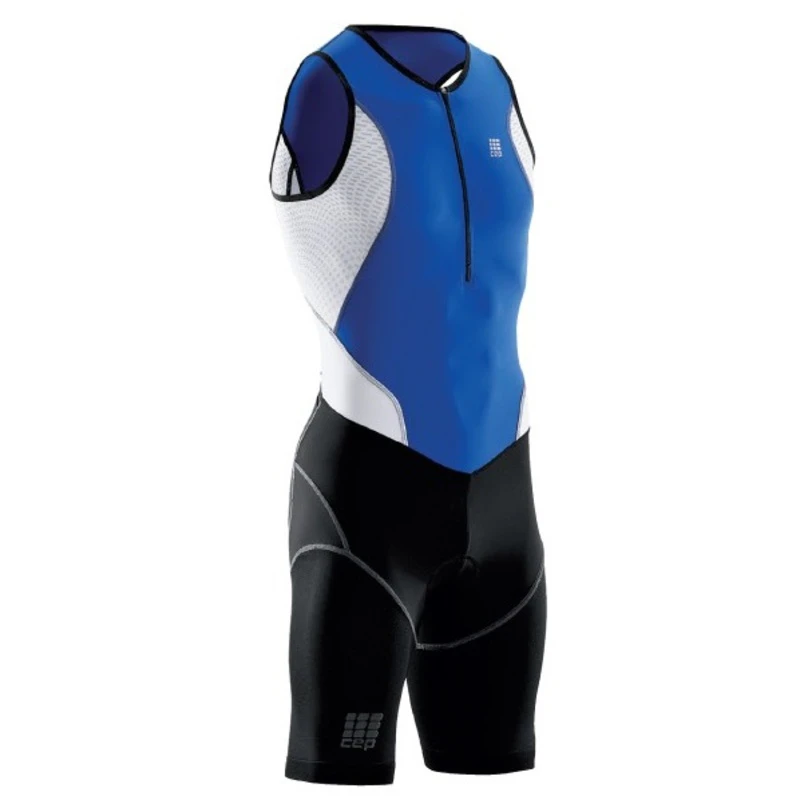 CEP Mens Dynamic+ Tri Skinsuit (Black/Blue) | Sportpursuit.com