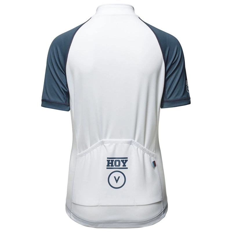 Vulpine Womens Sportive Jersey (White/Orion Blue) | Sportpursuit.com