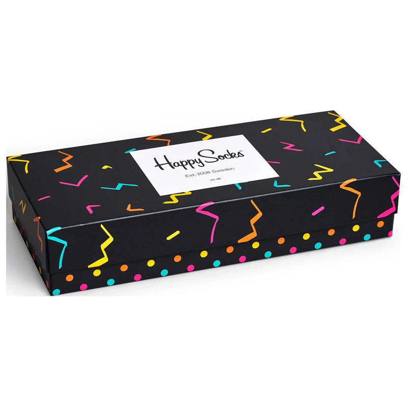 Happy Socks Womens Happy Socks Gift Box (4 Pack - 80's) | Sportpursuit