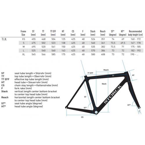 Storck Size Guide