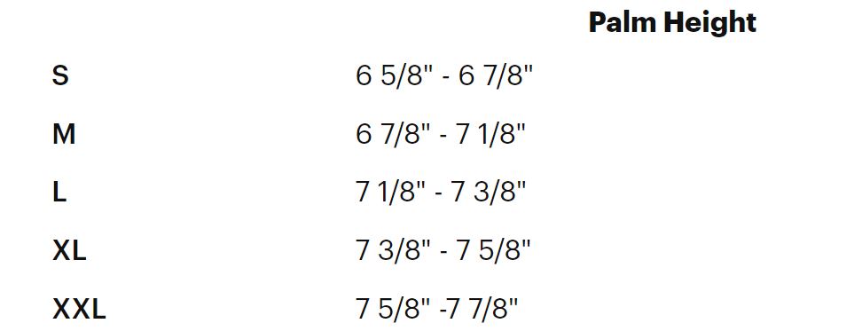 100% Size Guide