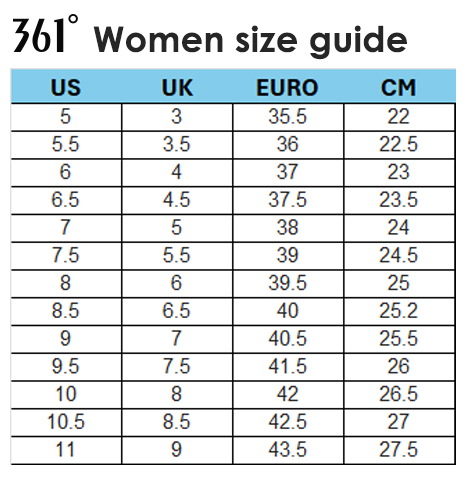 361 Size Guide