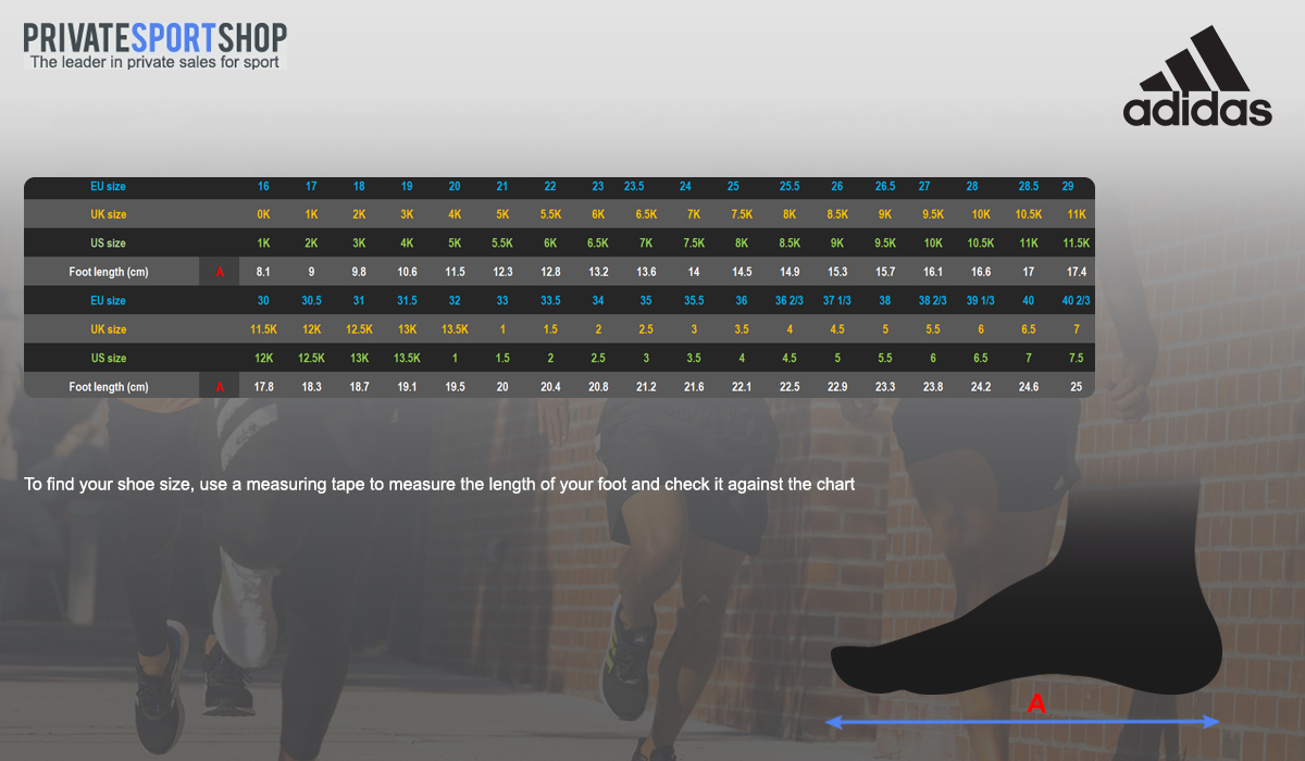 Adidas Size Guide