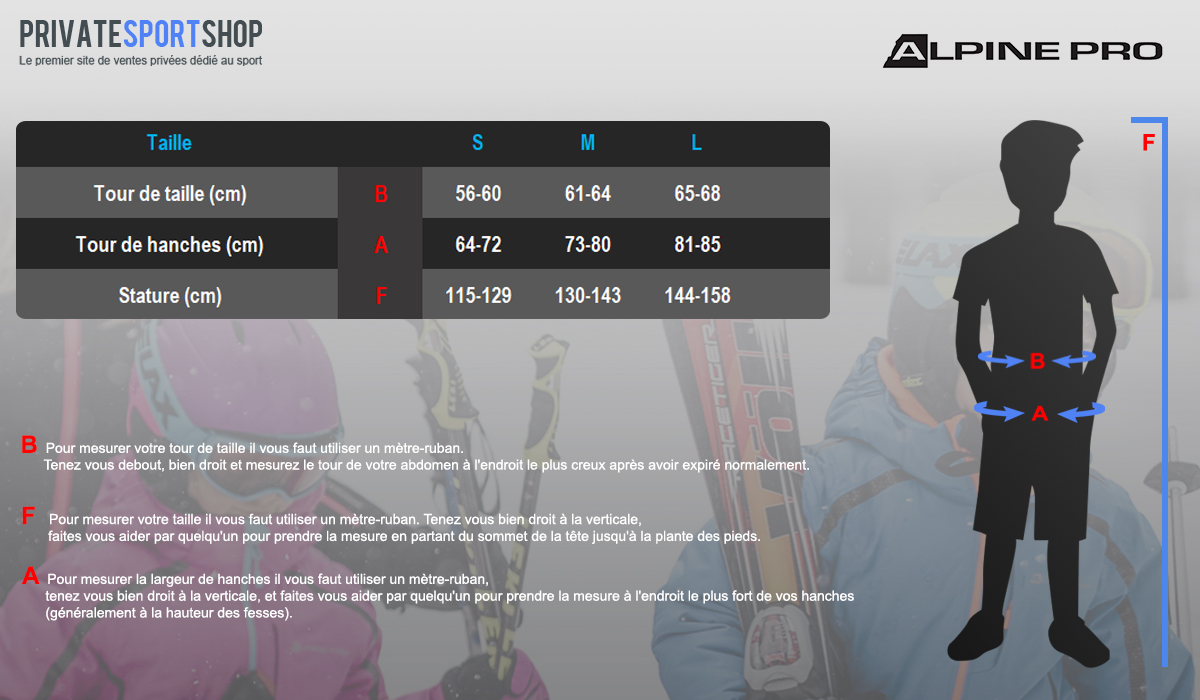 Alpine Pro Size Guide