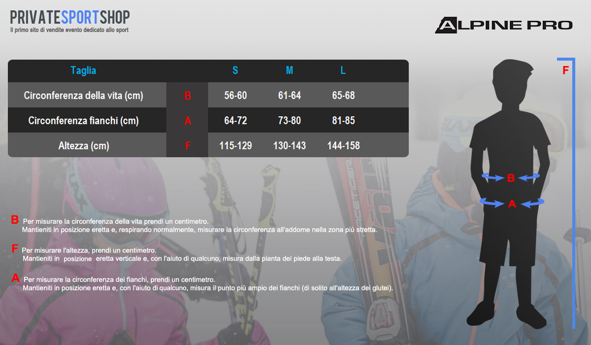 Alpine Pro Size Guide