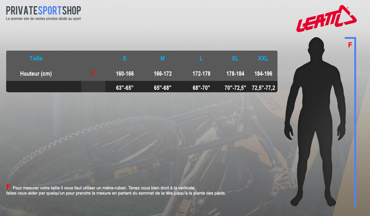 Leatt Size Guide