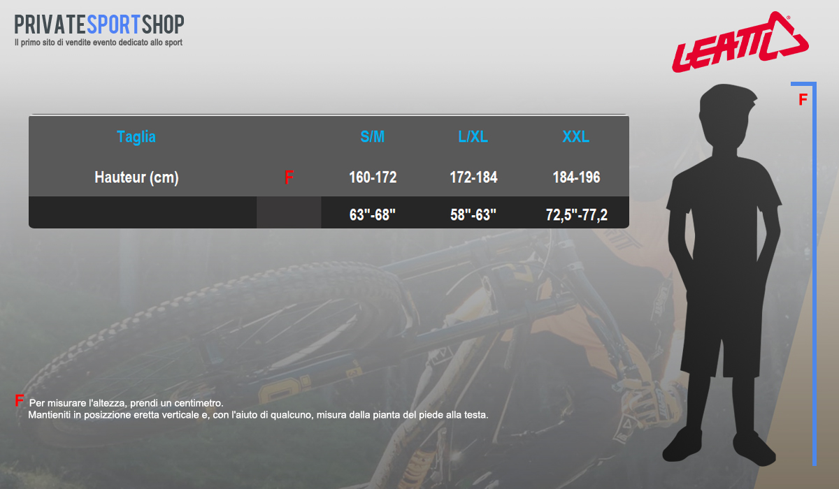 Leatt Size Guide