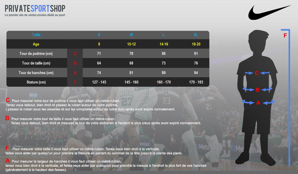 Nike Size Guide