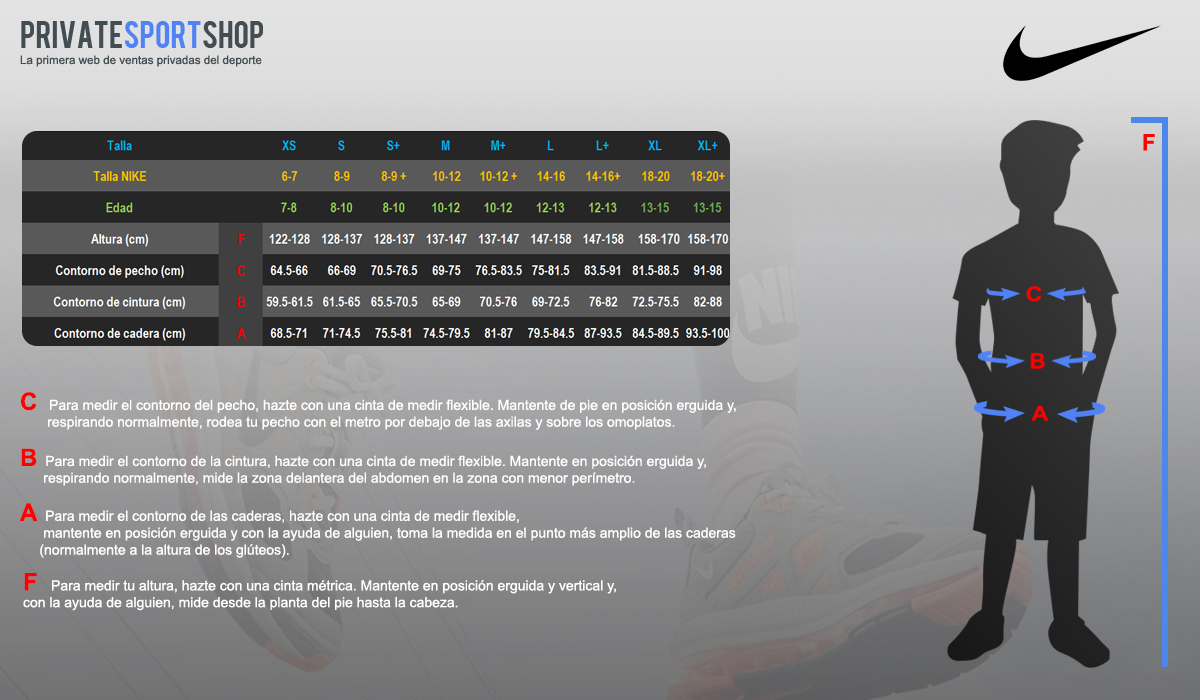 Nike Size Guide