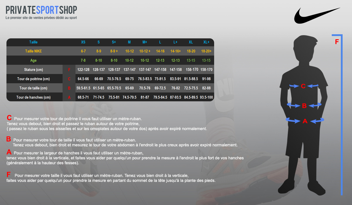Nike Size Guide