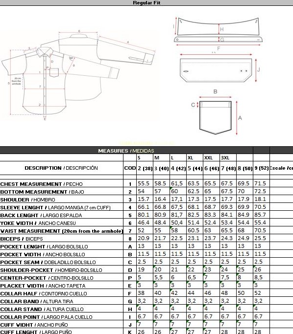 Sewing Lion Size Guide