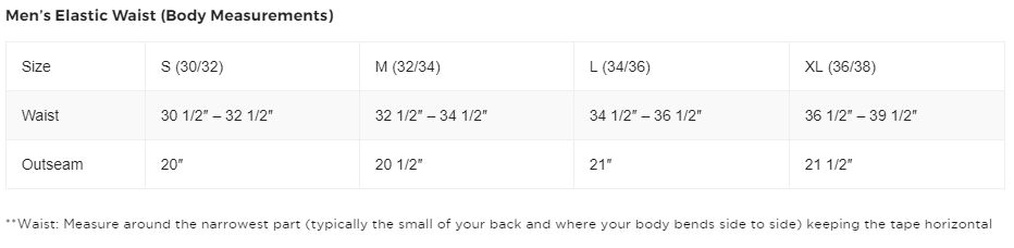 Travis Mathew Size Guide