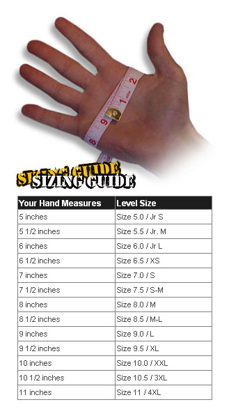 Level Size Guide