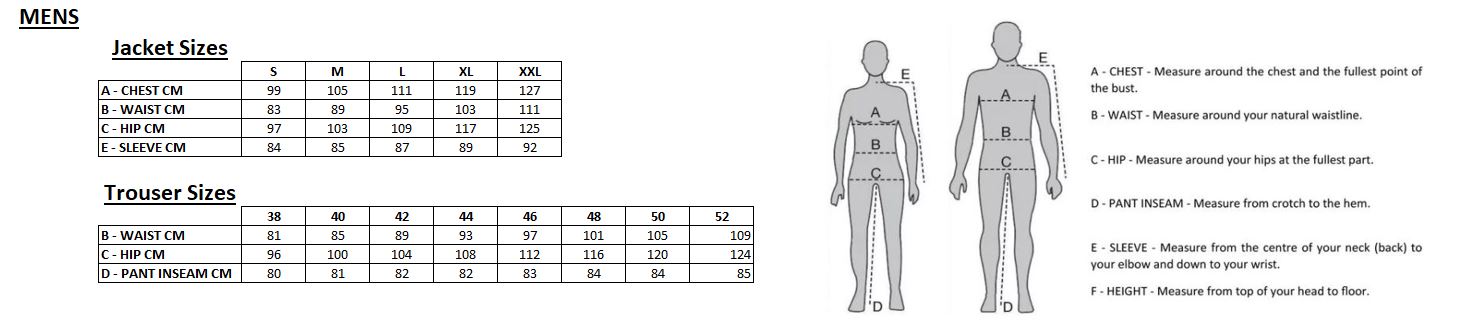 Tsunami Size Guide
