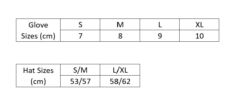 Ultimate Performance Size Guide
