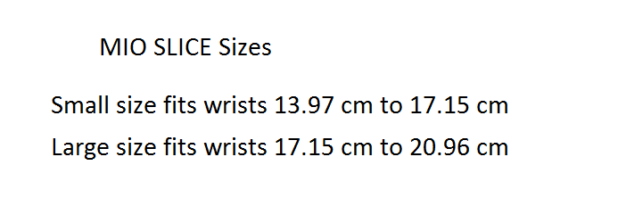 Mio Size Guide