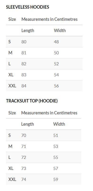 Tireless Bull Size Guide